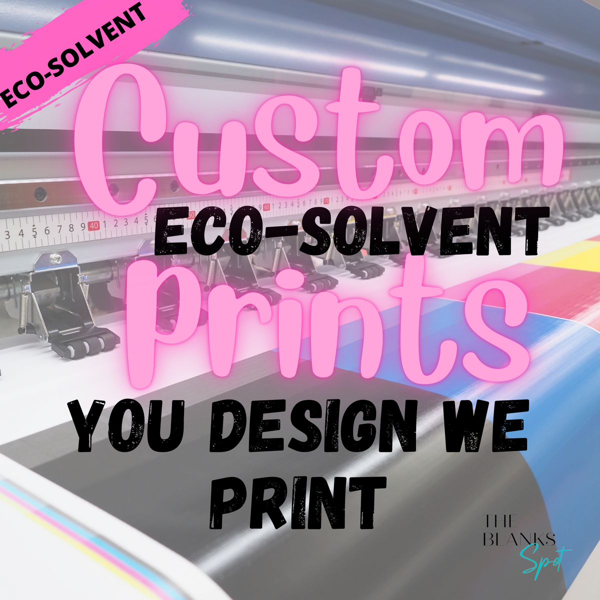 CUSTOM (HTV) ECO-SOLVENT TRANSFERS – The Blanks Spot